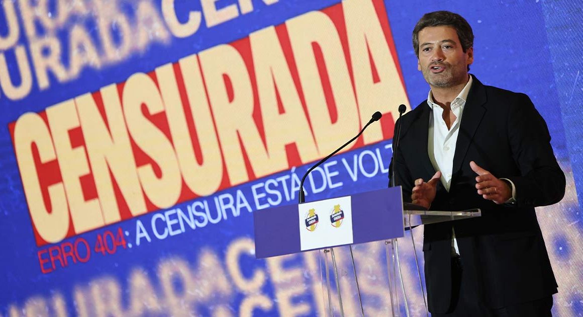 Rui Gomes da Silva e Rui Teixeira Santos no "governo-sombra" do Chega