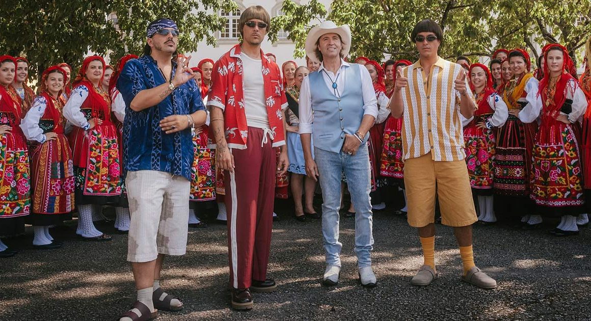 O videoclipe dos D.A.M.A. gravado com Zé Amaro na Romaria d'Agonia em Viana