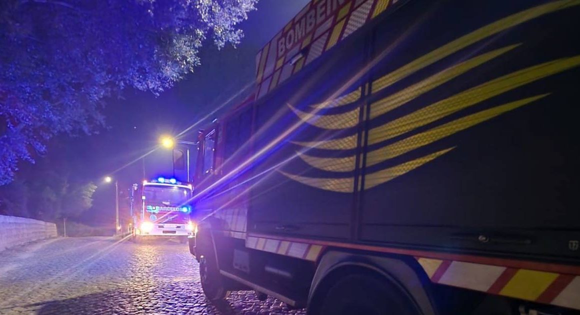 Incêndio em lareira assusta na véspera de ano novo em Barcelos