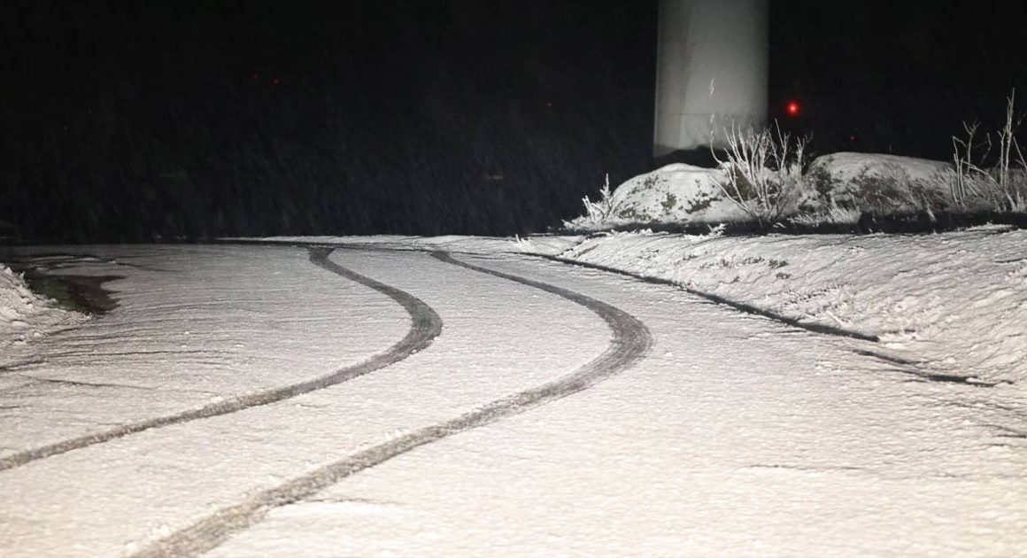 Neve está de volta a Fafe