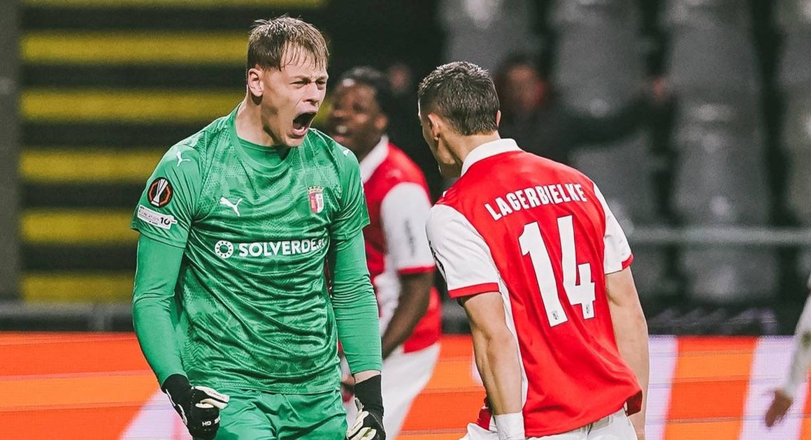 Hoje há Go Ahead Eagles-SC Braga
