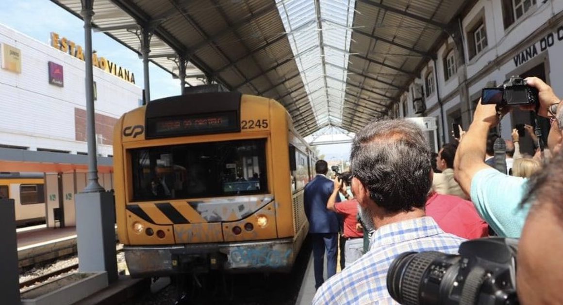 Comboio Celta vai ter transbordo rodoviário em Espanha durante um ano