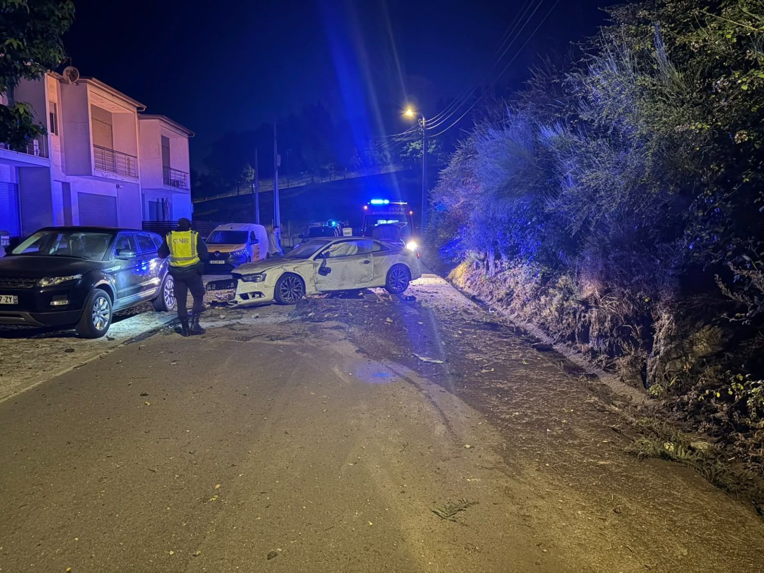 Violento despiste em Fafe