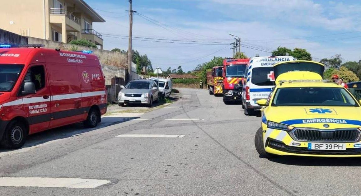 Famalicão: Homem gravemente queimado após incêndio em casa