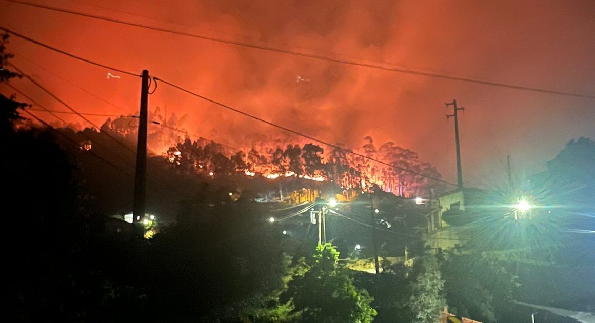 Fogo em Terras de Bouro já está dominado